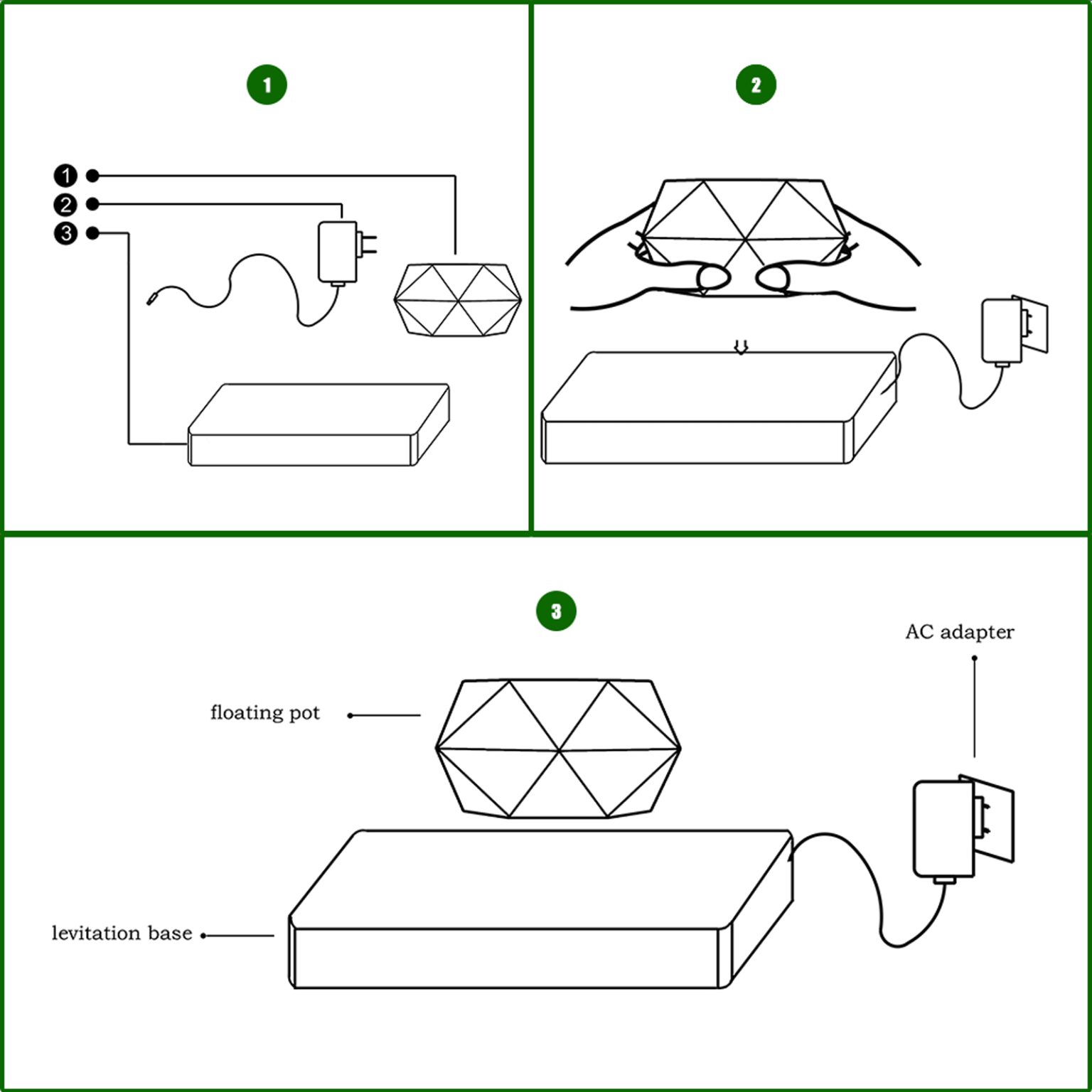 HCNT Magnetic Levitating Pot Latest Floating Plant Pot – HCNT Levitation