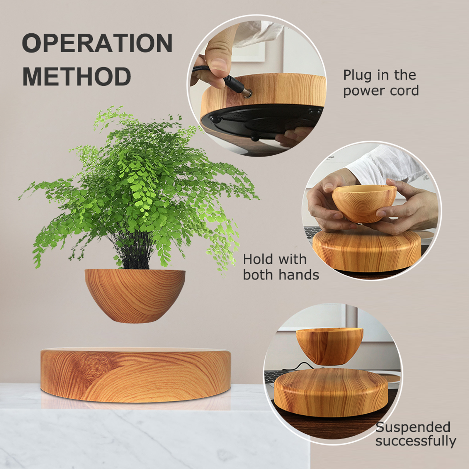 HCNT Magnetic Floating Plant Pot Factory – HCNT Levitation